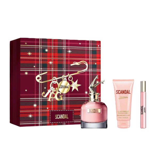 Jean Paul Gaultier Scandal Set EDP 80ml + Body Lotion 75ml + EDP 10ml