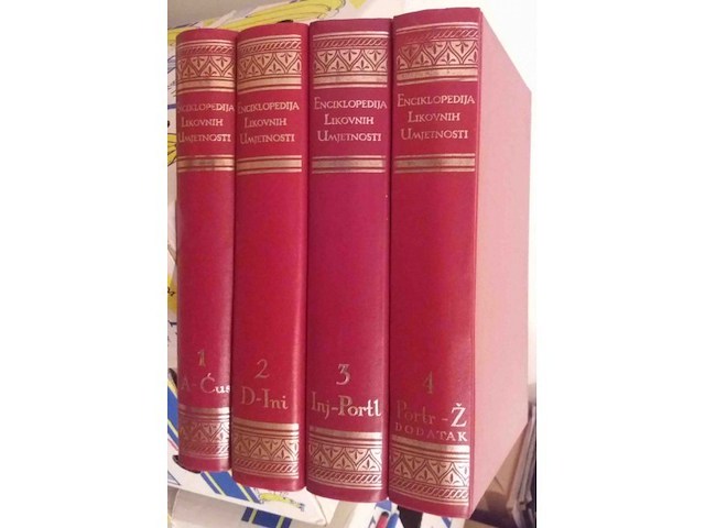 Enciklopedija likovnih umjetnosti 1-4 ili LIKOVNA