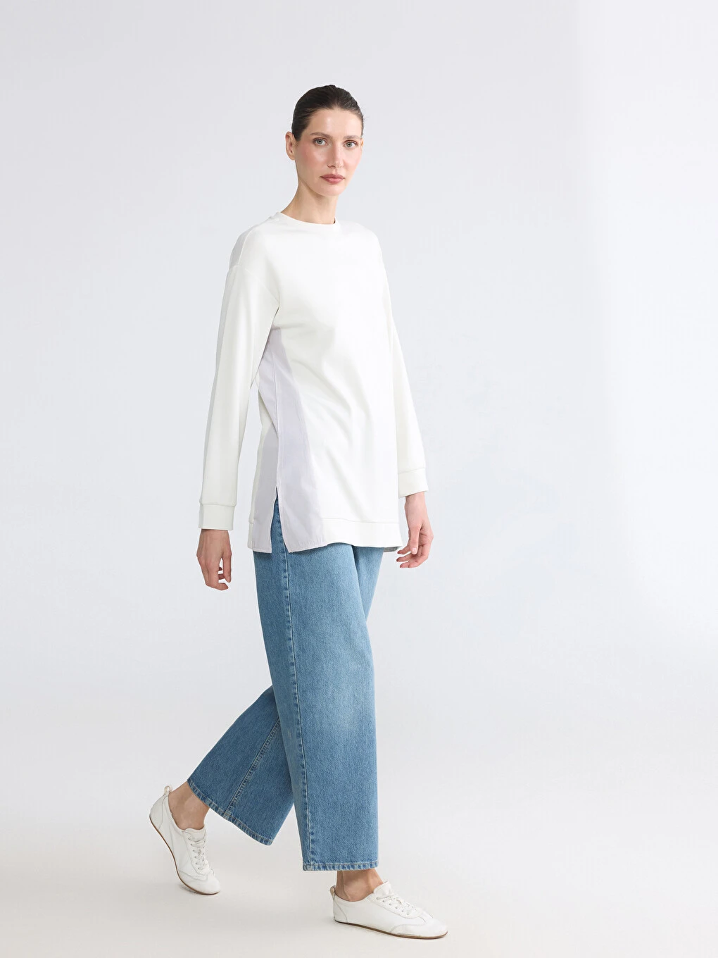 LCW EVERYDAY Ženska Tunika Mekog Dodira Oversize Kroja