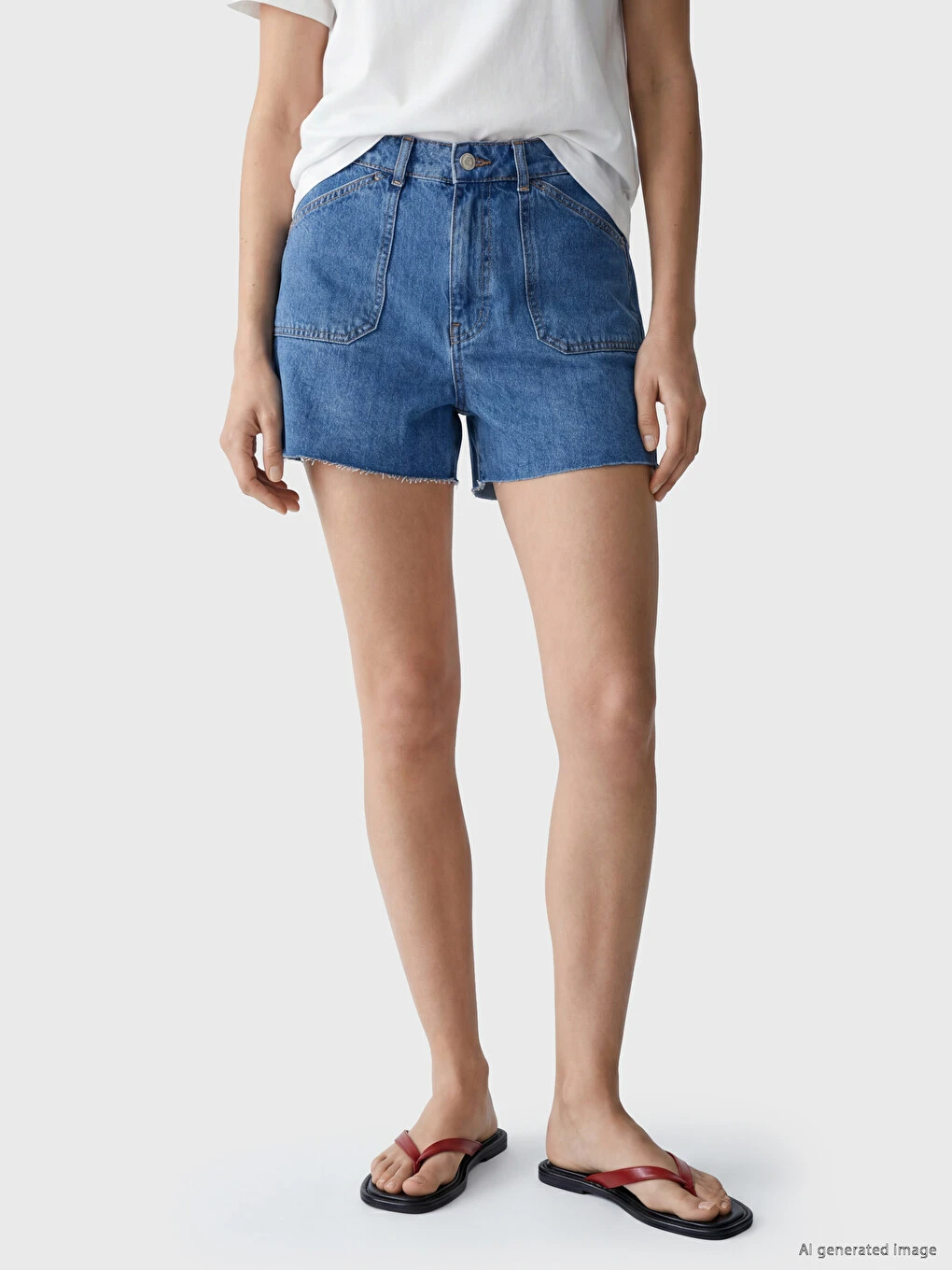 LCW Jeans Regular Fit Ženski Teksas Šorts