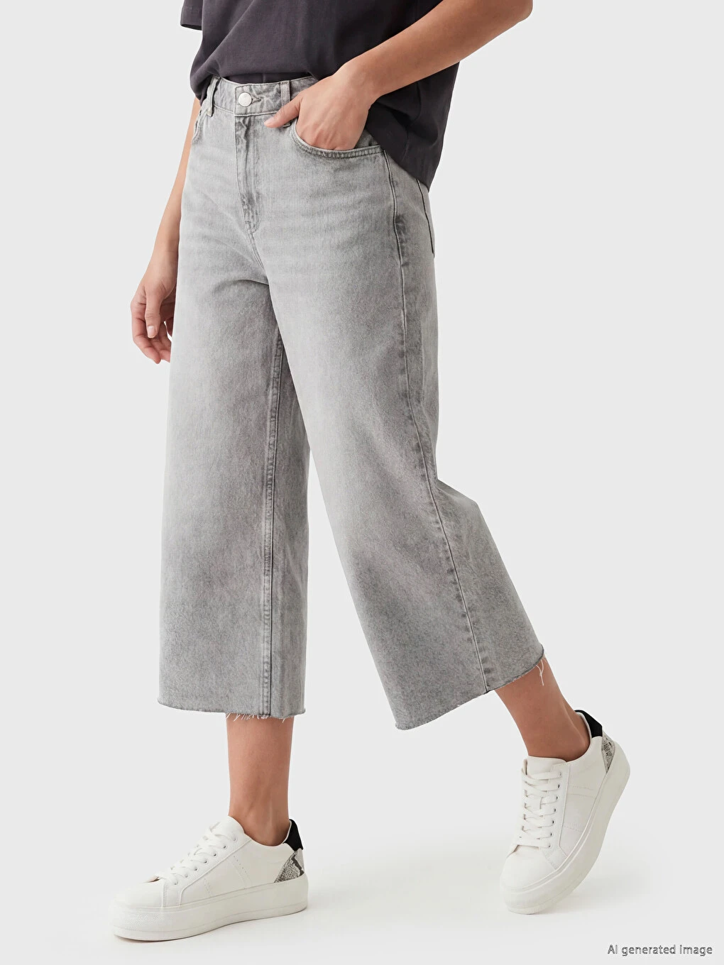 LCW Jeans Ženski Teksas Šorts Bermuda Kroja