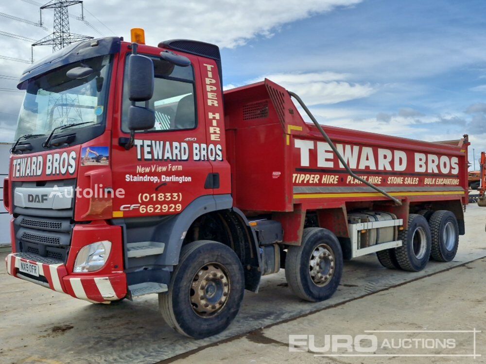 Prodaje se DAF CF450FAD kiper na aukciji