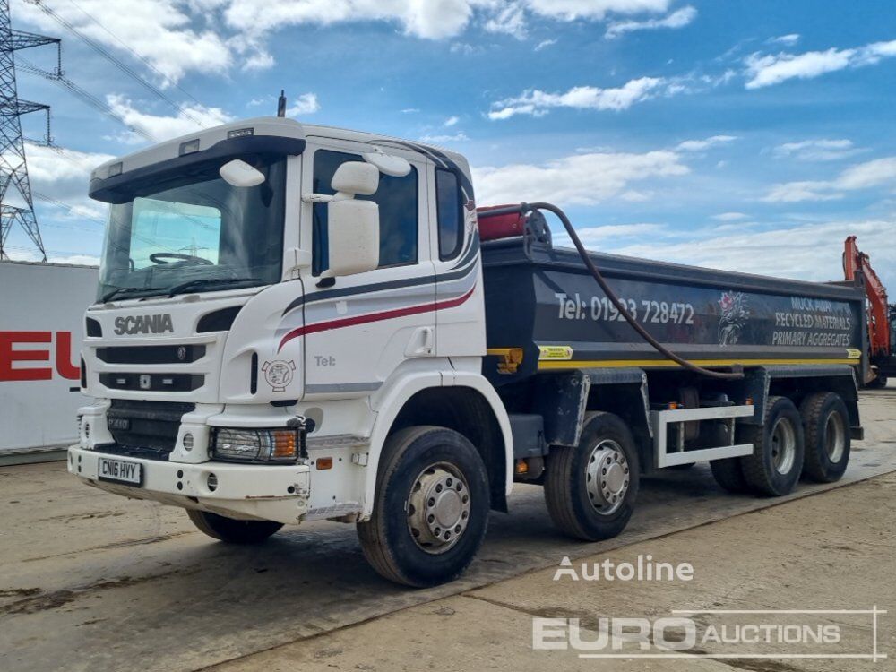 Prodaje se Scania P410 kiper na aukciji