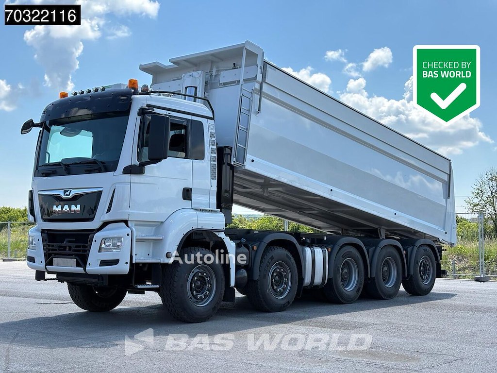 MAN TGS 35.460 TGS 10X4 Top Condition! 22m3 HYVA Kipper Euro 6 kiper