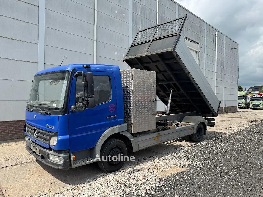 Mercedes-Benz Atego 815 4X2 3 WAY KIPPER FULL STEEL MANUAL GEAR kiper
