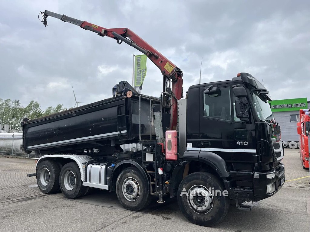 IVECO Trakker 410 8X4 * KIPPER * HMF144 Z2 * EEV kiper