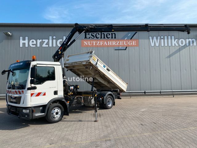 MAN TGL 12.220 I TOP*HIAB 077*FUNK*MEILLER 3-S*Klima kiper
