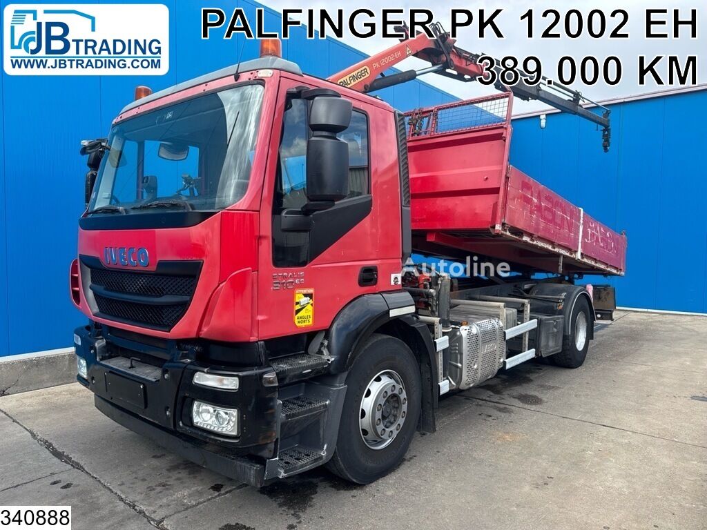 IVECO Stralis 310 EURO 6, PTO, Palfinger kiper