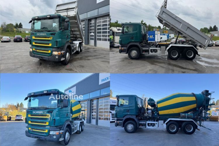 Scania R480 6x4 SWS KIPPER / Mischer 7m3 kiper