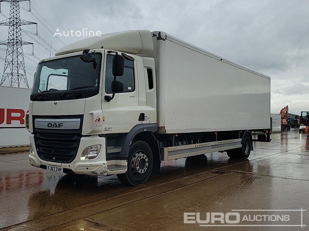 Prodaje se DAF CF260 kamion furgon na aukciji
