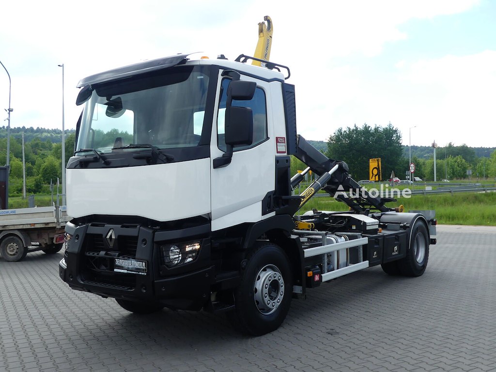 Renault C380 / HAKOWIEC PALFINGER 15t / RETARDER / IDEALNY STAN / 160 TY kamion rol kiper