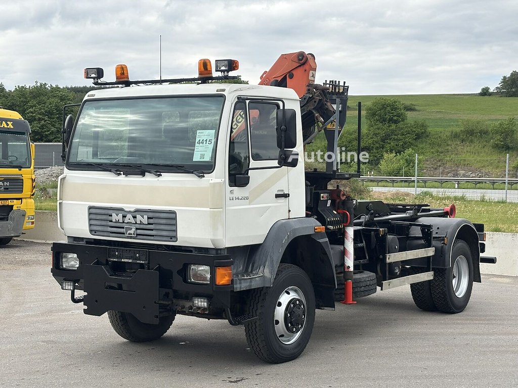 MAN LE 14.220 BB kamion rol kiper