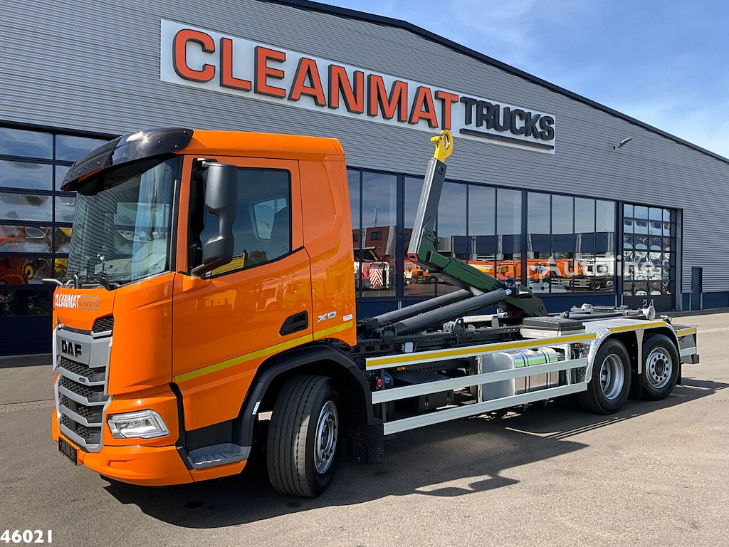 DAF FAN XD 450 Euro 6 Hyva 20 Ton haakarmsysteem kamion rol kiper