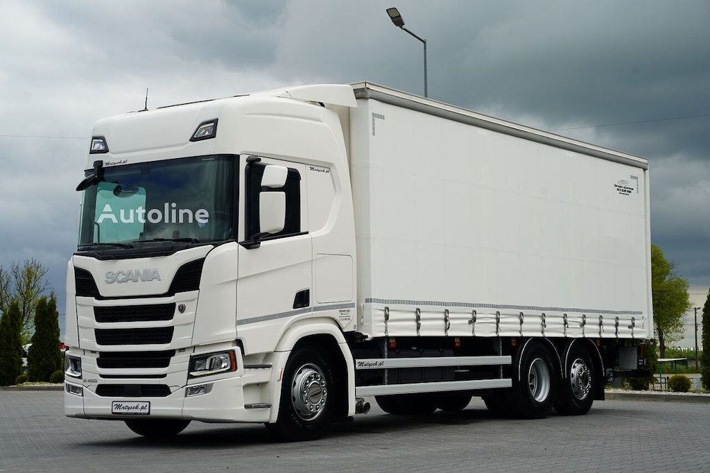 Scania R 450 kamion sa klizna zavesa cerada