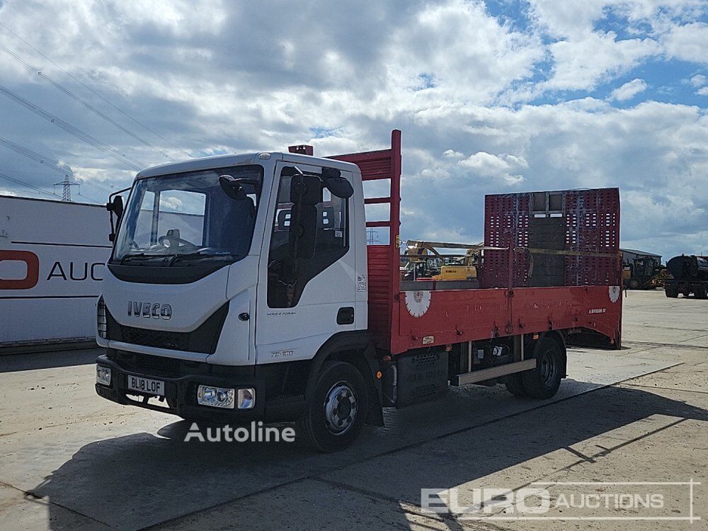 Prodaje se IVECO Eurocargo 75-160 autotransporter na aukciji