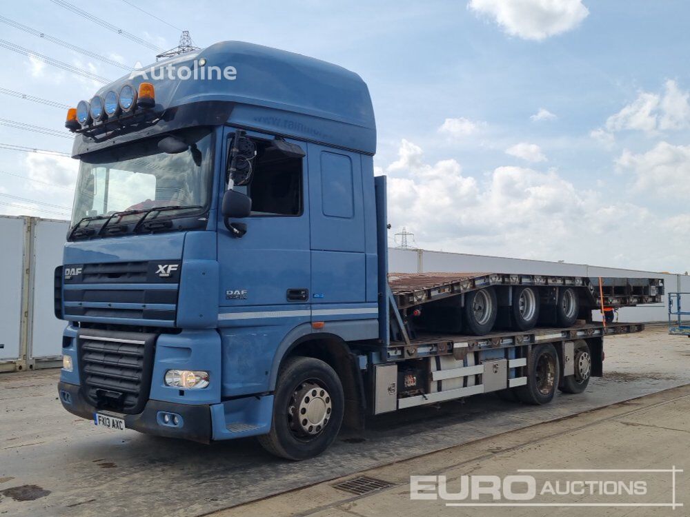 Prodaje se DAF XF105.410 kamion platforme na aukciji