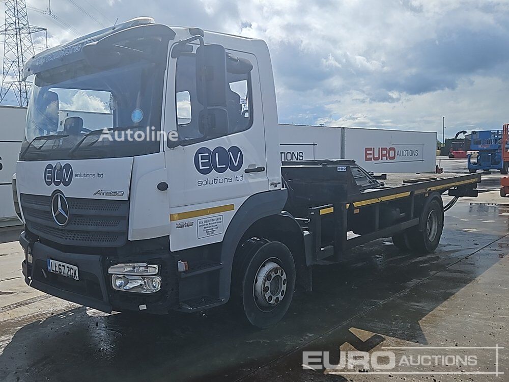 Prodaje se Mercedes-Benz Atego 1218 kamion platforme na aukciji