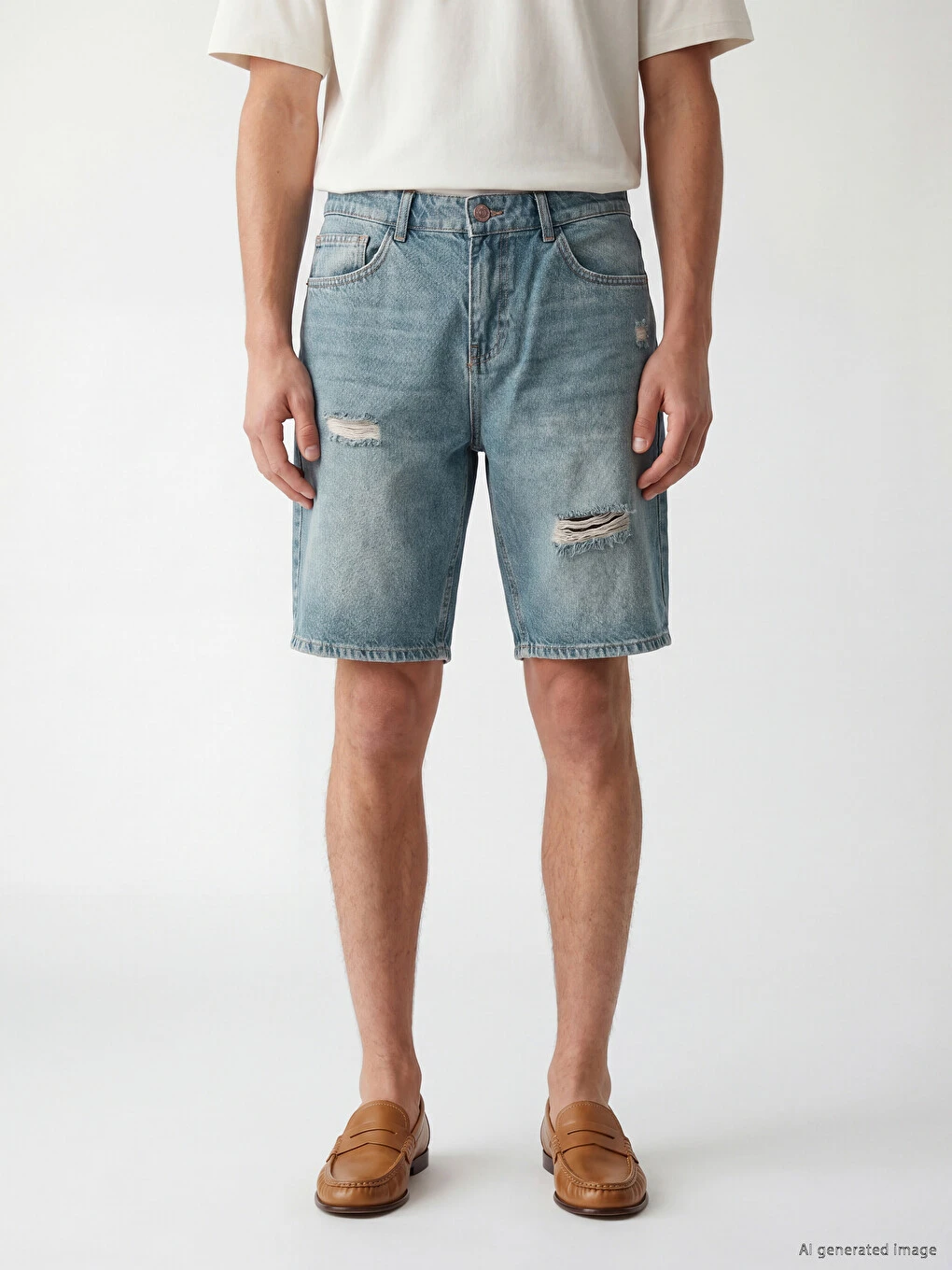 LCW Jeans Regular Fit Muški Teksas Šorts