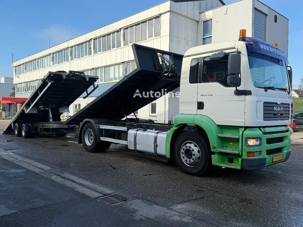 MAN TGA 18.430 4X2 + 3x WINCH + TACK 2 AXLE - YEAR 2007 šlep auto