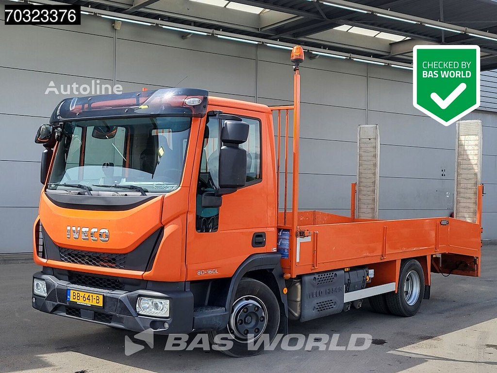 IVECO Eurocargo 80E160 4X2 Machine Transporter Winch Manual Gearbox Eu šlep auto