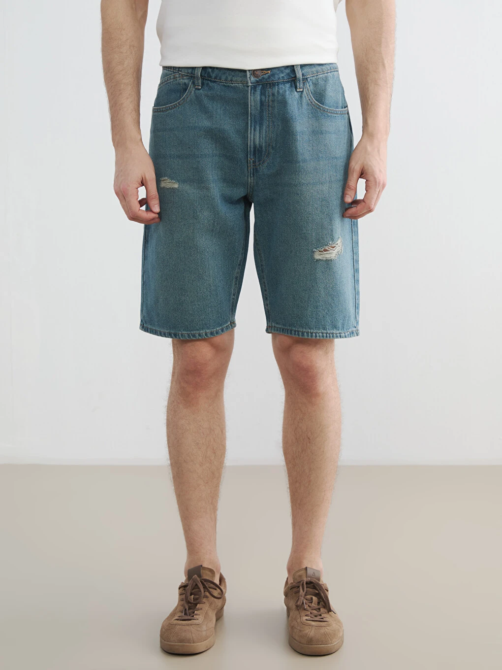 LCW Jeans Regular Fit Muški Teksas Šorts