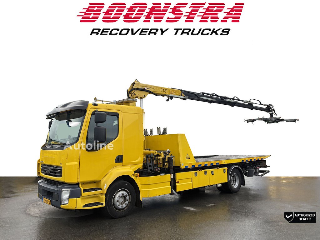 Volvo FL 290 FAS 5000 Amco/Veba V818T 4S Crane šlep auto