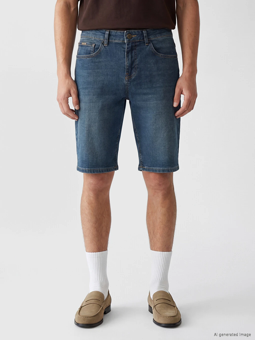 LCW Jeans Regular Fit Muški Teksas Šorts