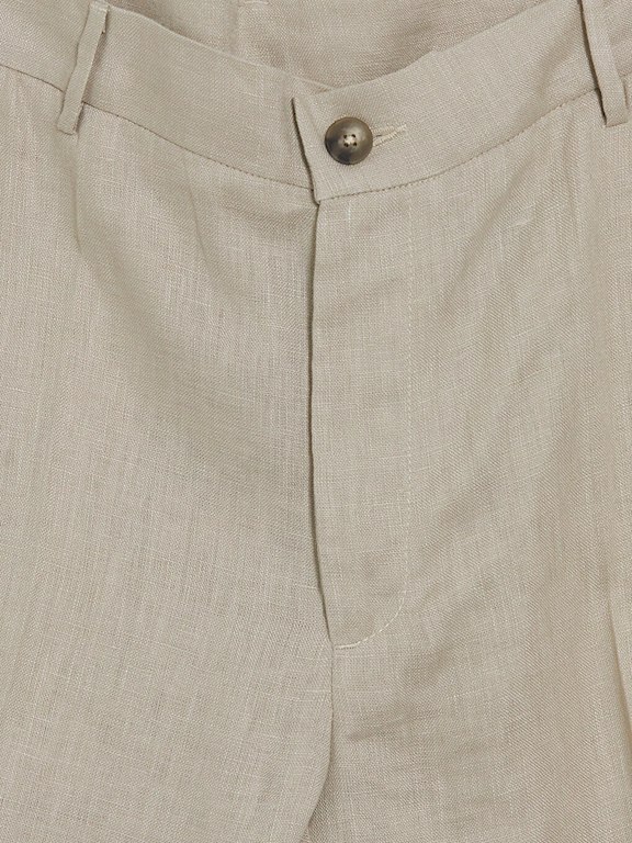 SOUTHBLUE Muške Pantalone Od 100% Lana Regular Kroja