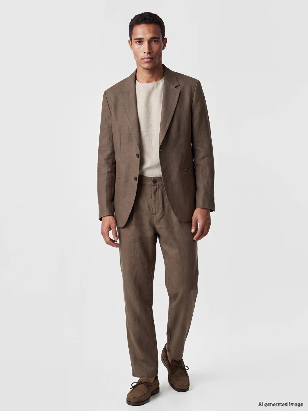 LCW Vision Pantalone Regularnog Kroja Od 100% Lana Za Muškarce