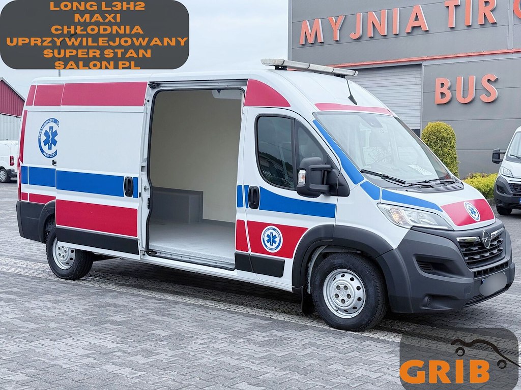 Opel Movano Chłodnia/Mroźnia Izoterma Long L3H2 Maxi Salon PL, Jeden minibus furgon