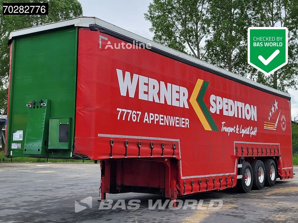 Kempf SP 35/3 Lift + Lenkachse Machine Transport poluprikolica sa kliznom ceradom