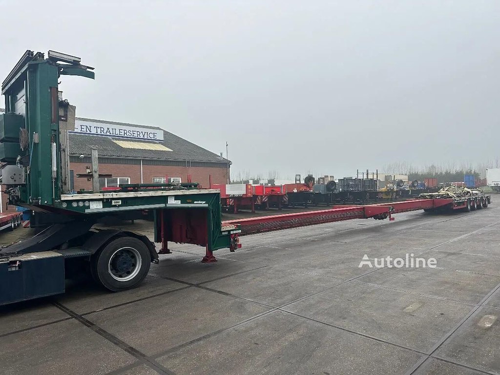 Meusburger 4 axel steering poluprikolica sa niskom platformom