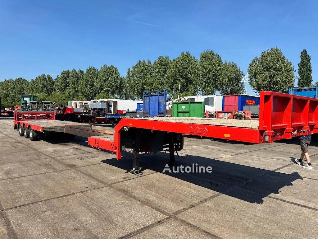 Nooteboom OSD-44-VV 3 AXLE SAF + 5 METER EXTENDABLE poluprikolica sa niskom platformom