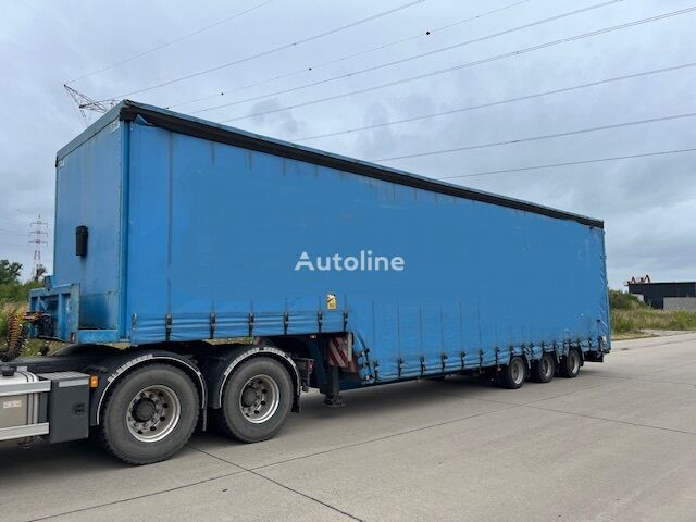 Nooteboom TRAX tieflader auflieger, Hôhe 800 mm poluprikolica sa niskom platformom
