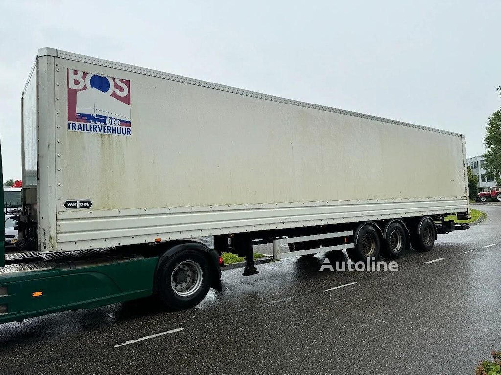 Van Hool 3B2014 BPW + STEERING AXLE + LOADLIFT furgon poluprikolica