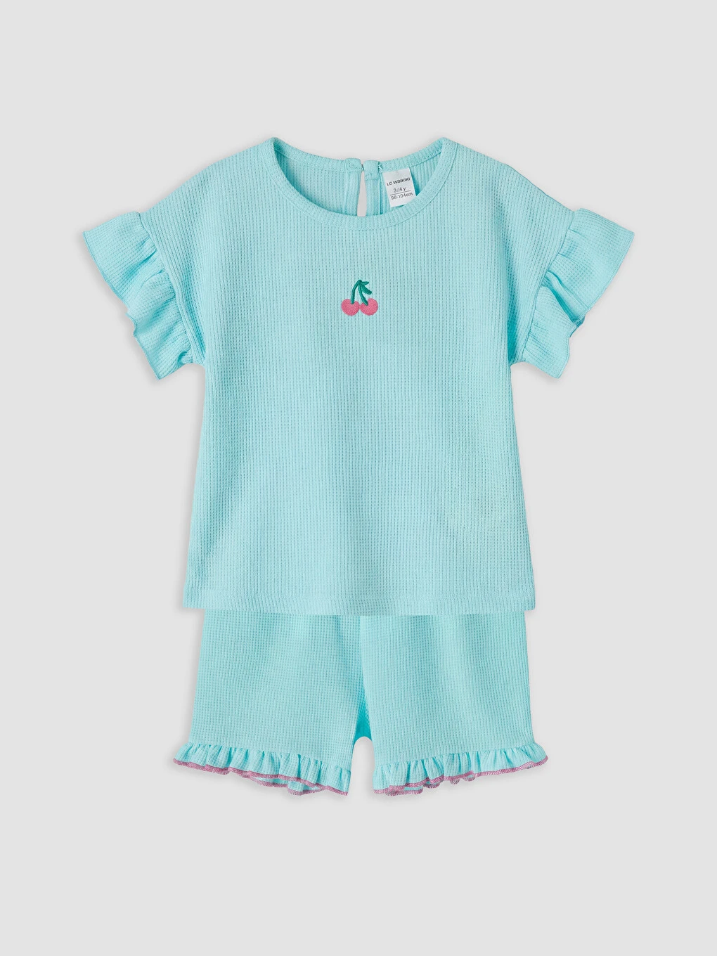 LCW Kids Vezeni Komplet Za Devojčice