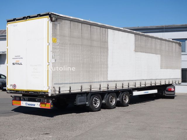 Krone SD, Mega, Liftachse, 4 Stk poluprikolica s ceradom