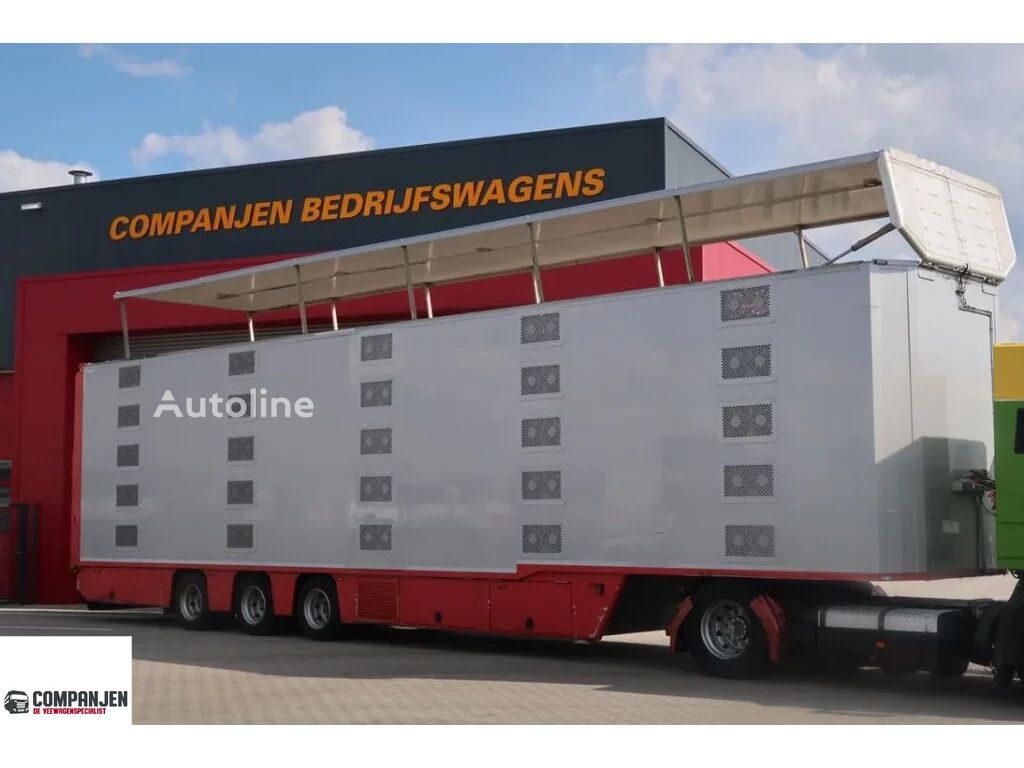 Cuppers LVO 12-27 AL - 2014 - 5 LEVELS - Folding floors poluprikolica za prevoz stoke