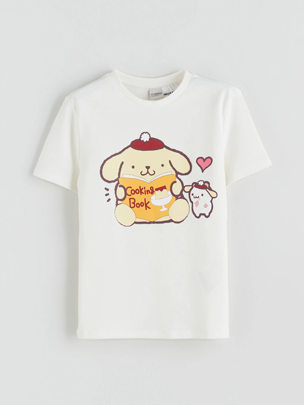 LCW Kids Pompompurin Štampana Majica I Suknja Za Devojčice