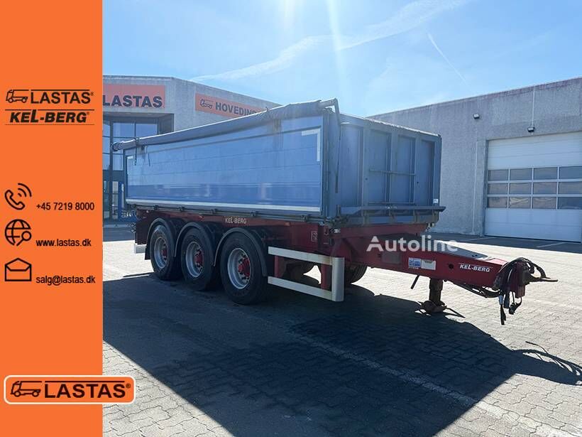 Kel-Berg Tipper / Alukastenmulde Zentralanhänger 17 m3 prikolica kiper