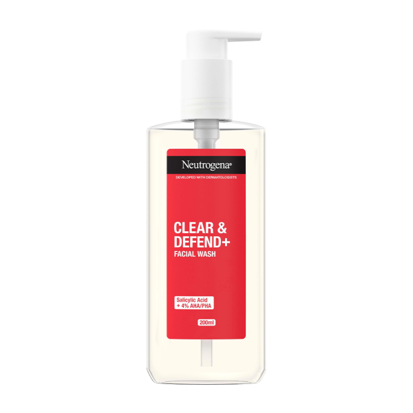 Clear & Defend+ Facial Wash 200ml