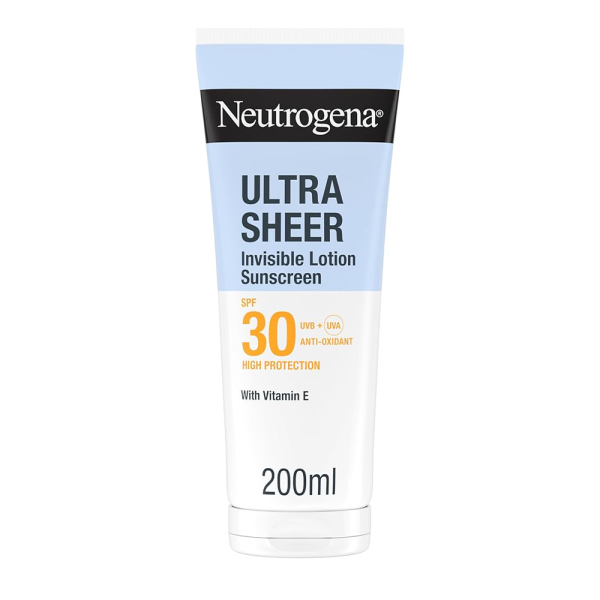 Ultra Sheer SPF30 Invisible Lotion Sunscreen 200ml