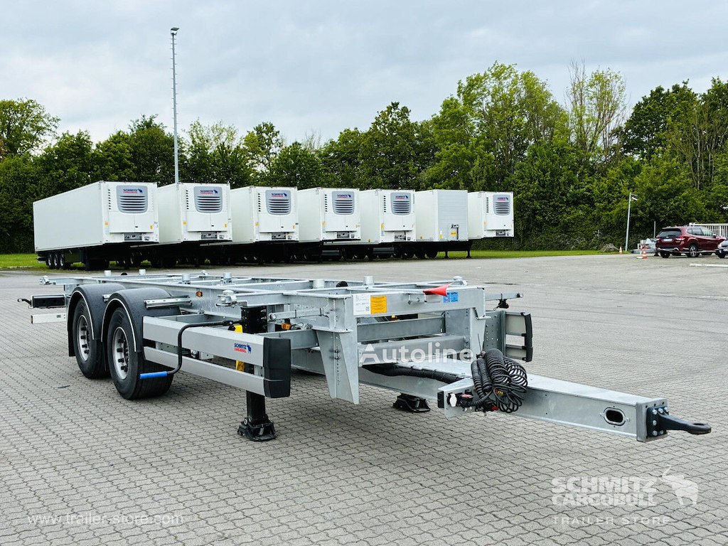 Nova Schmitz Cargobull ZentralachsanhÃ€nger Wechselfahrgestell prikolica za kontejnere