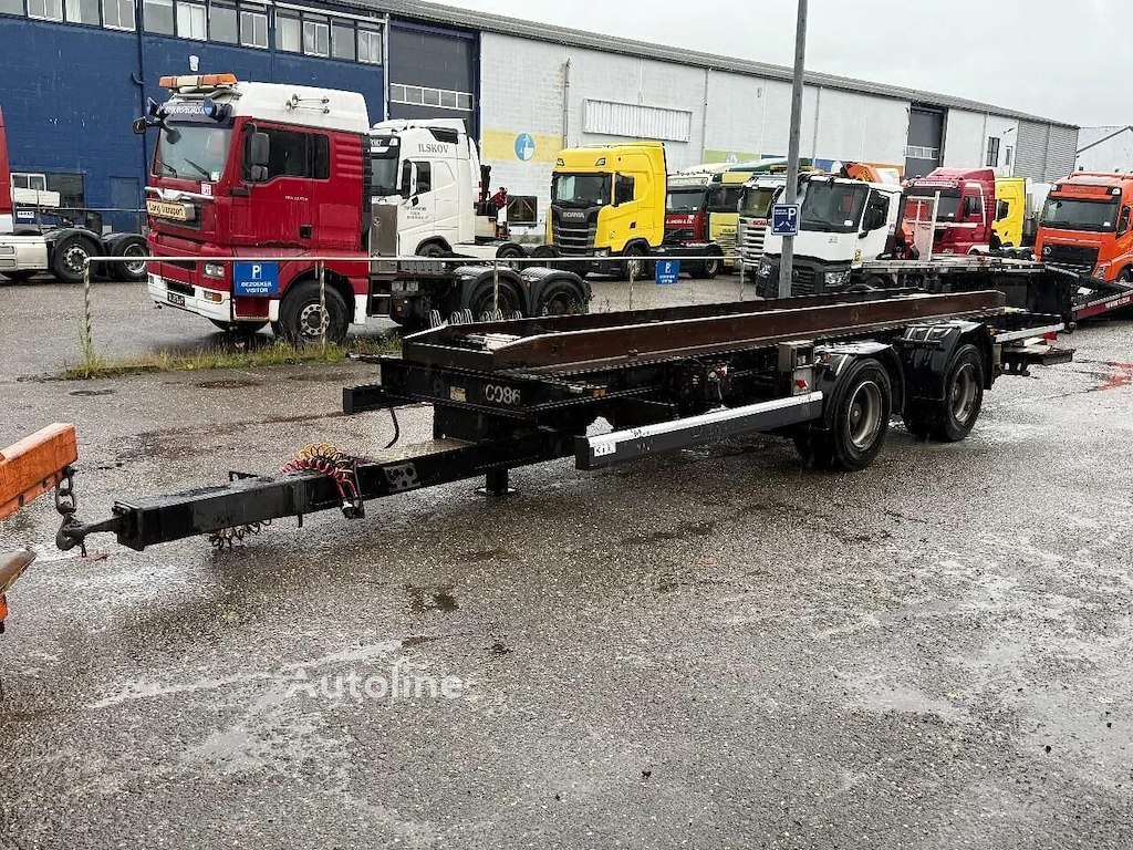 Krone ZZF 18 DHOLLANDIA LIFT 2.000 KG prikolica za kontejnere