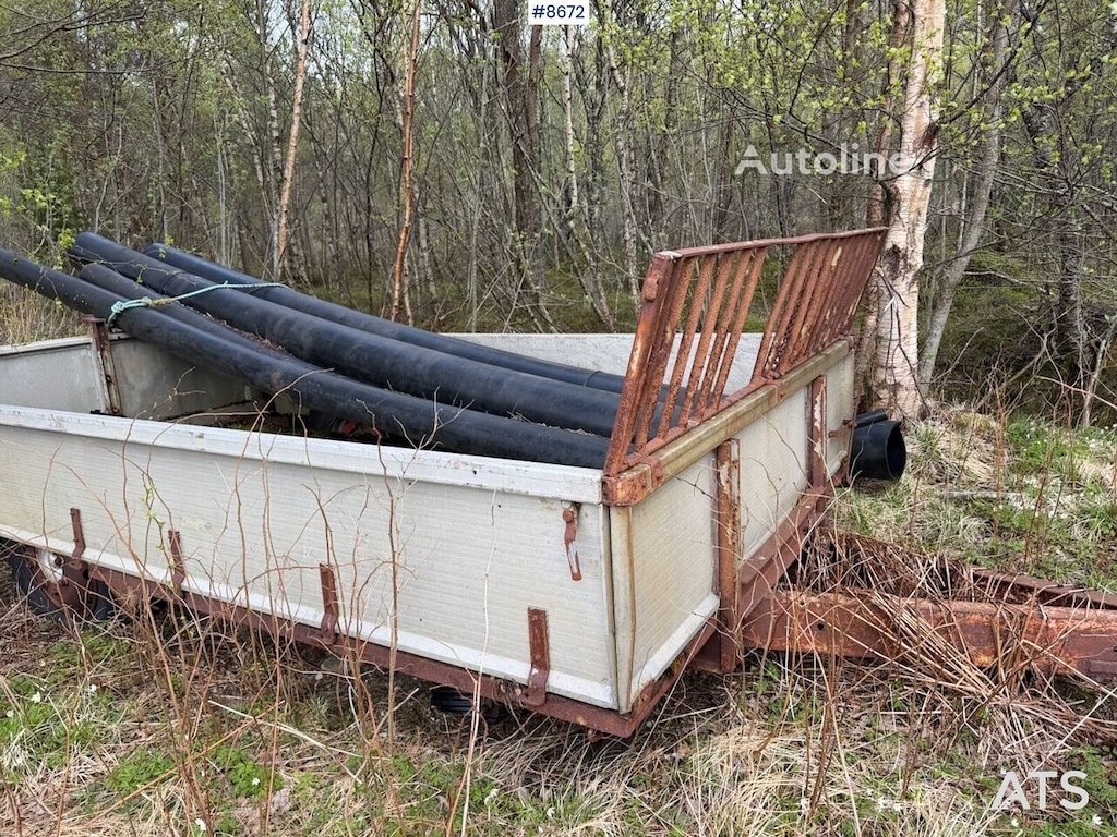 Prikolica za građevinske strojeve
