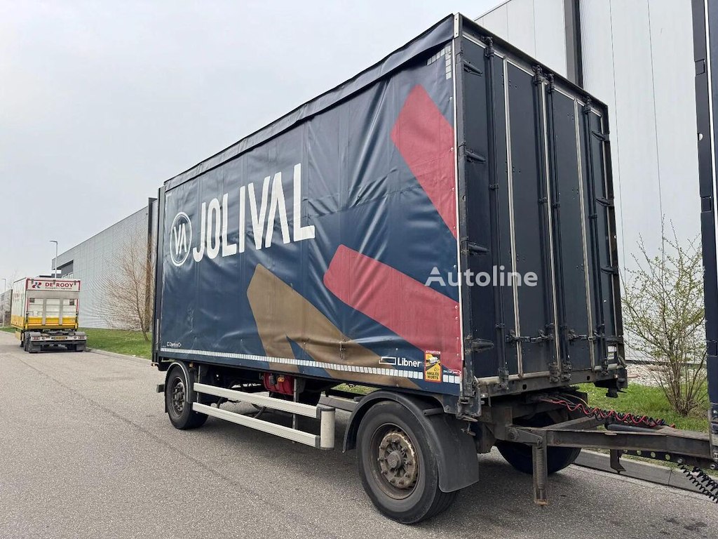 LeciTrailer 2 prikolica sa kliznom ceradom