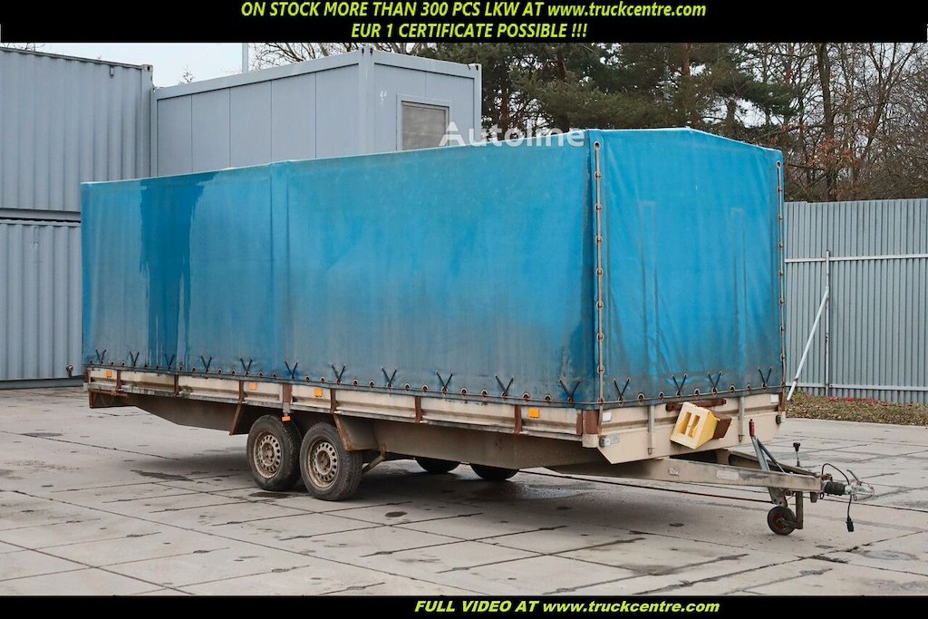 AUTOVIA, C3062HT, A2-KO AXLES, DRUM BRAKES prikolica sa ceradom