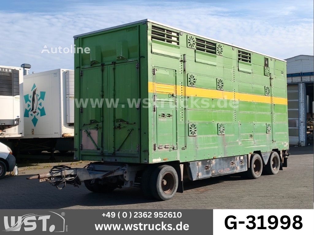Nova Pezzaioli 2 Stock RBA31F ausfahrbares Dach Viehanhänger prikolica za prevoz stoke
