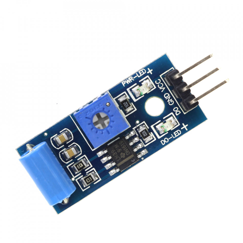 SW-420 Modul Senzora Vibracije i Potresa za Arduino - Normalno Zatvoren Kontakt