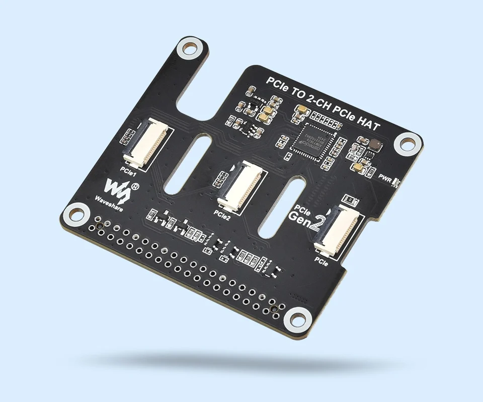 PCIe na 2-CH PCIe FFC Adapter Board za Raspberry Pi 5